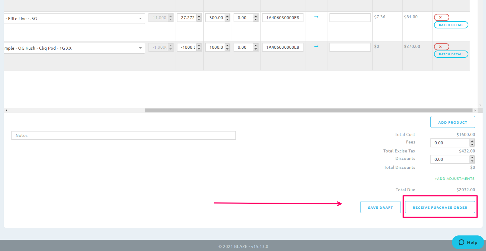 Retail | How do I Receive a Compliance Transfer in BLAZE?